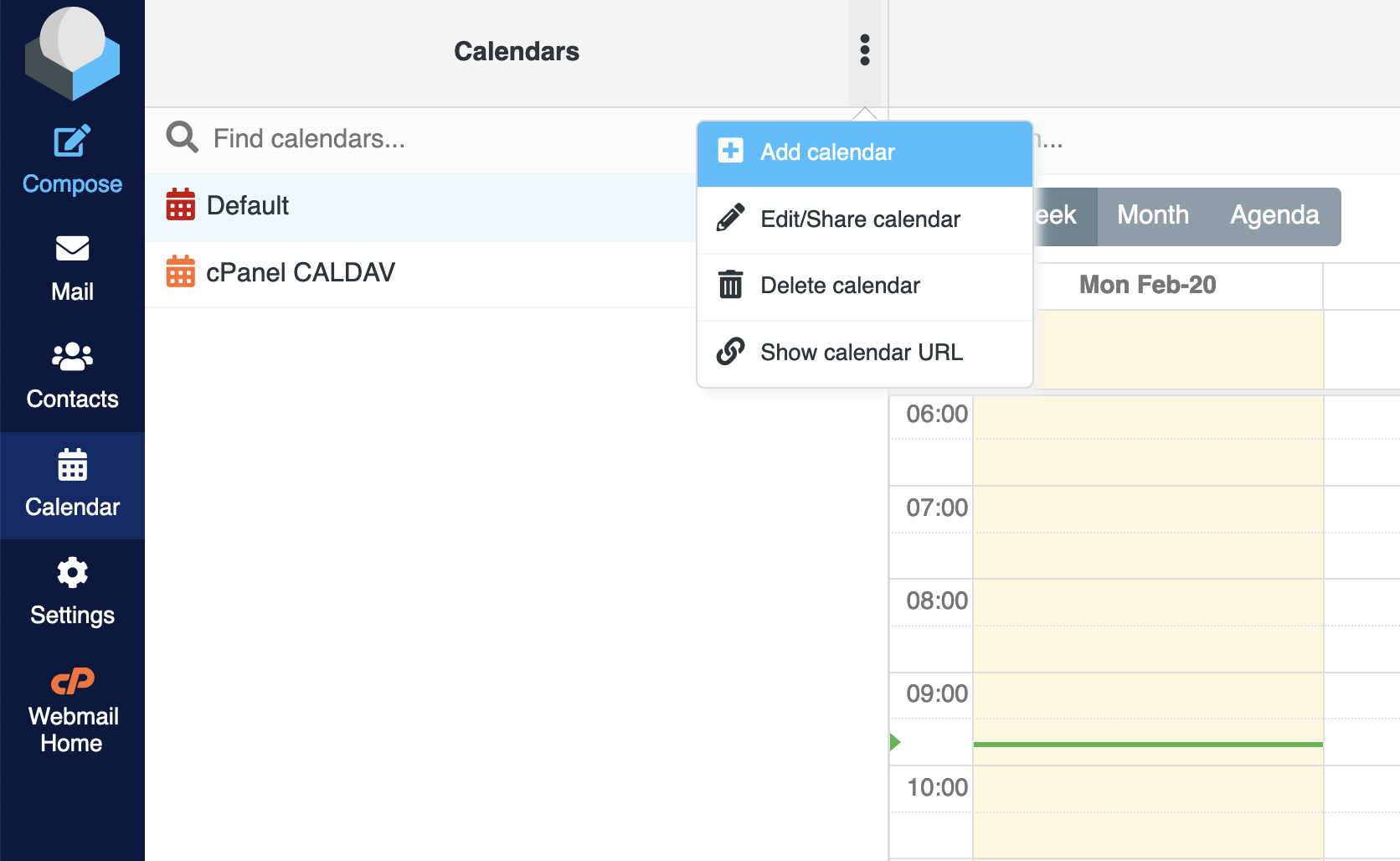 How to set up a delegated calendar in cPanel ? – Heberjahiz