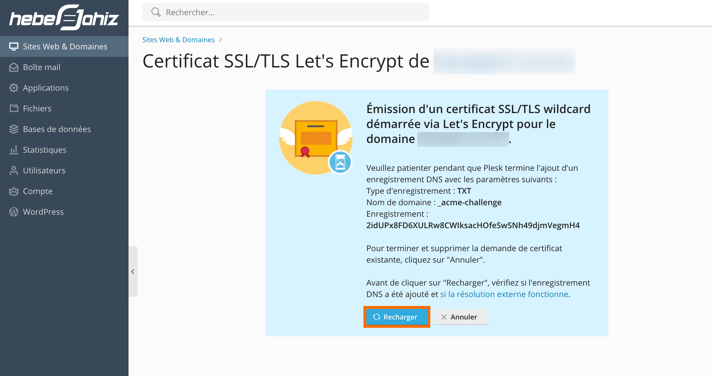 How to install the SSL certificate offered on Plesk? – Heberjahiz