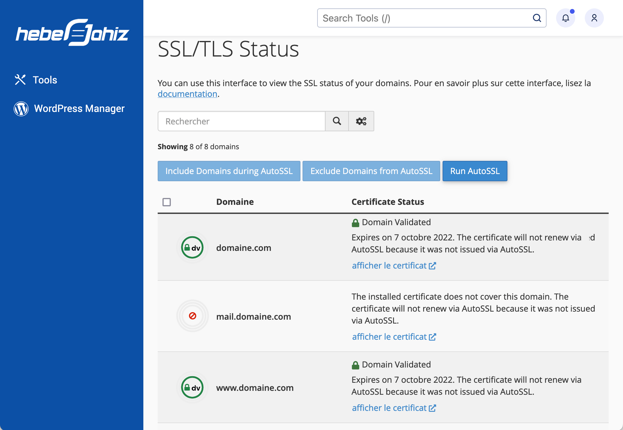 How to check SSL certificate status in cPanel? – Heberjahiz