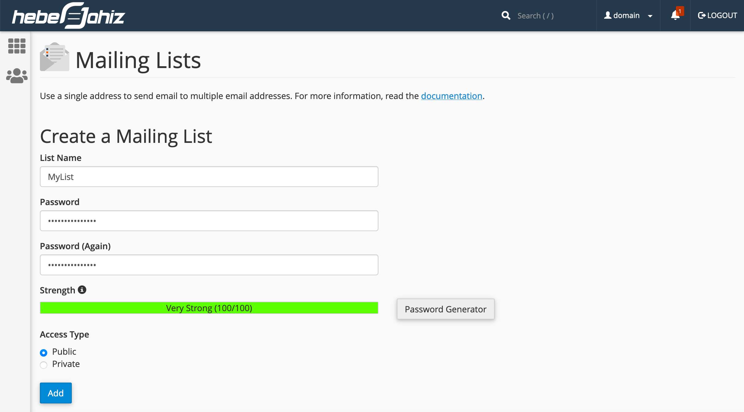How Do I Create A Mailing List On CPanel Heberjahiz